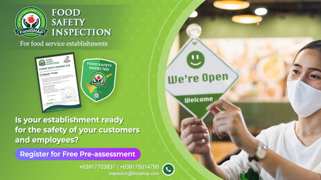 Inspection Register – Food Safety Training & Inspection