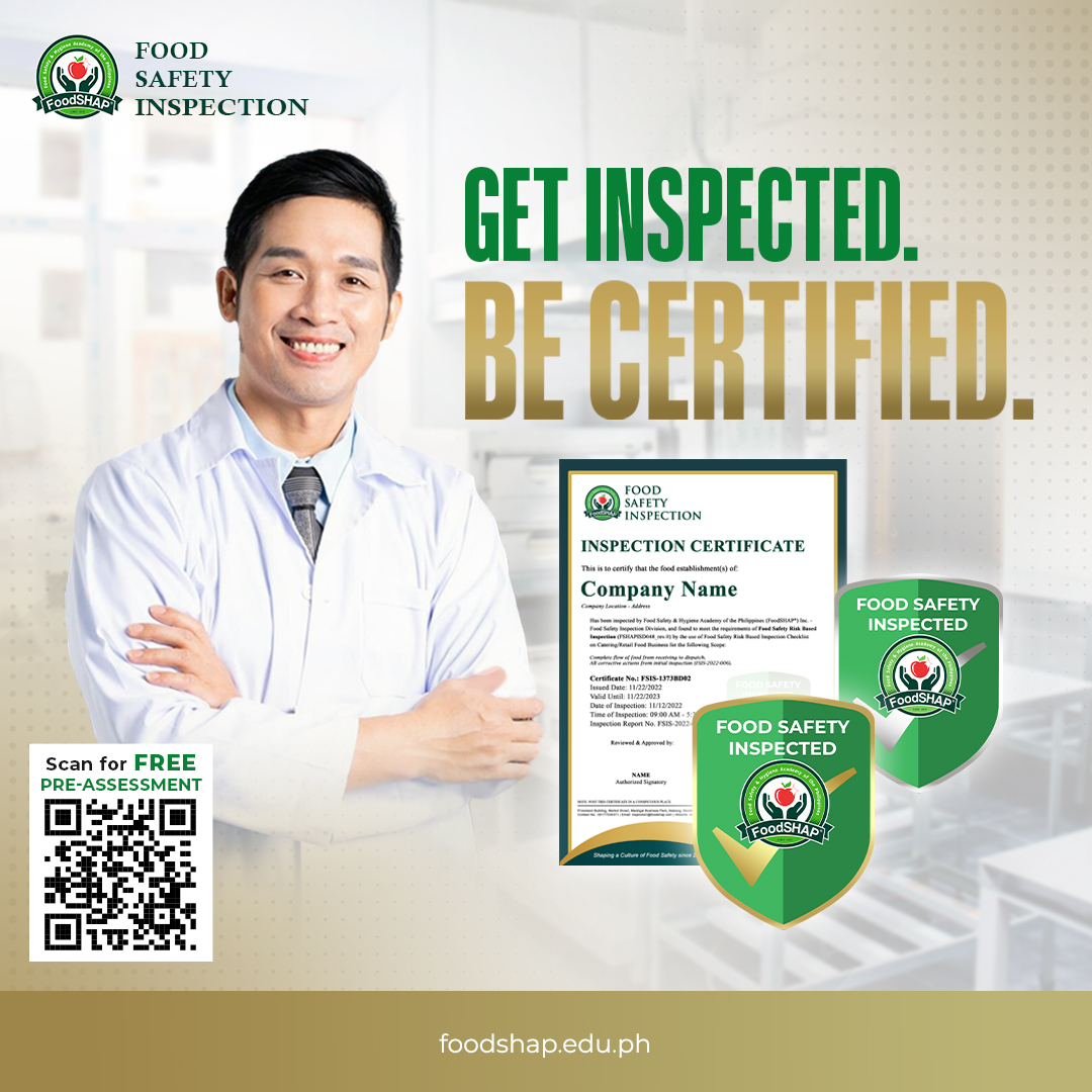 Inspection Register - Food Safety Training & Inspection